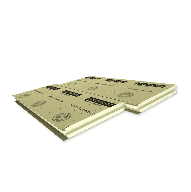 B-Keus PIR 2-zijdig aluminium 2420x1000x140mm Systeem Rd: 6.36